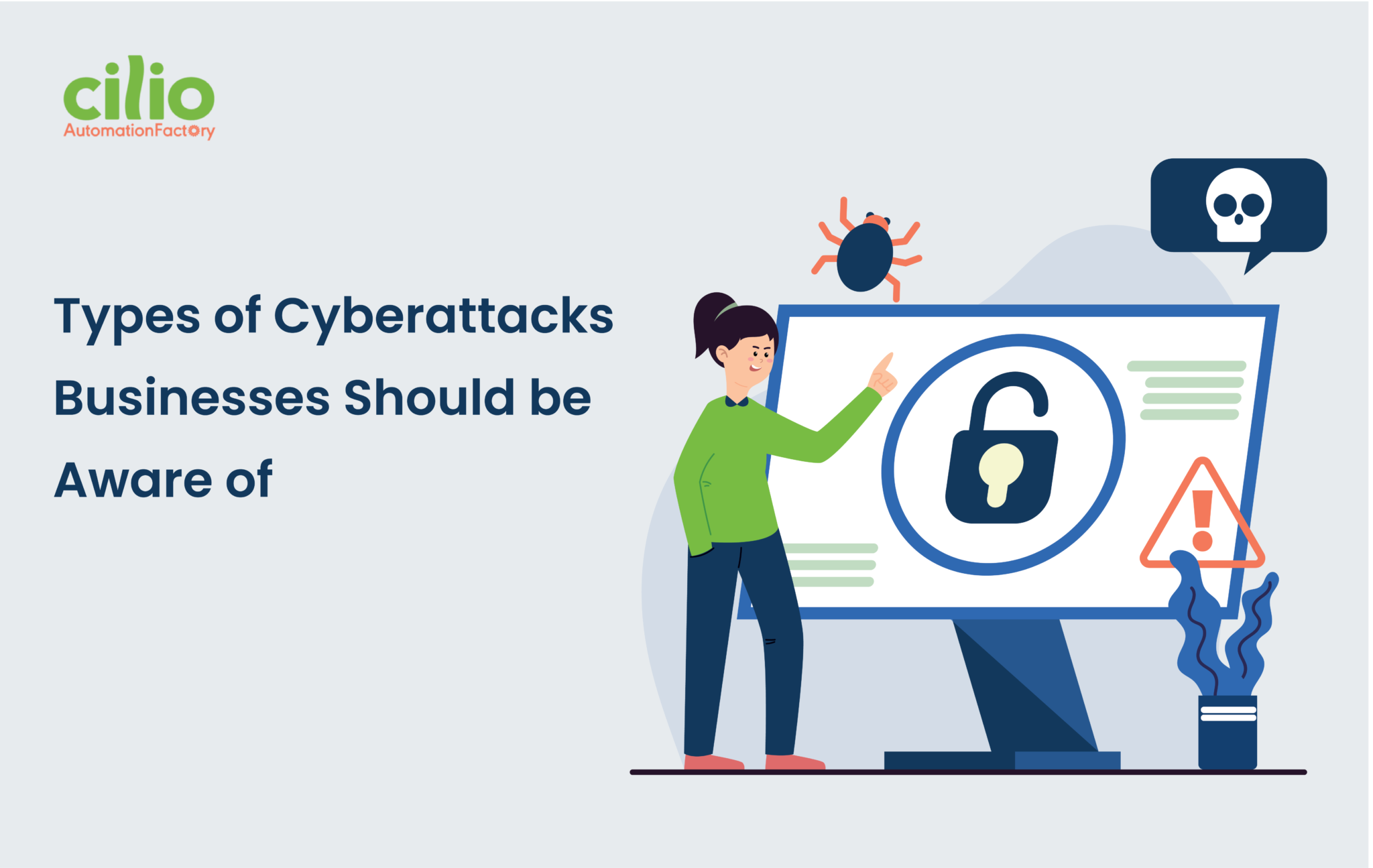 Types of Cyber Attacks You Should Be Aware of | Cilio